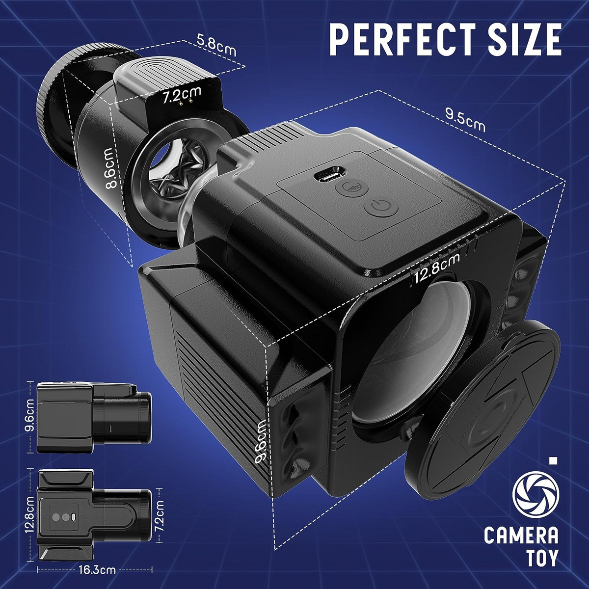 Buy 7 Thrusting & Vibrating SLR Camera Shaped Stroker | Male Stroker ...